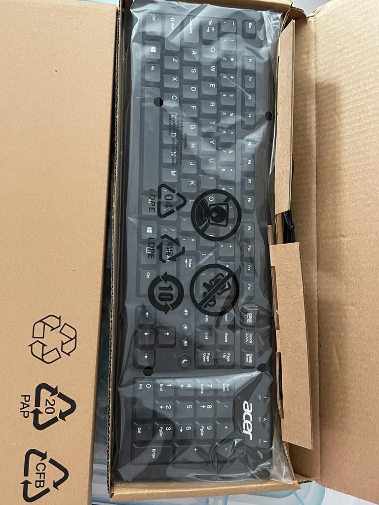 Acer wired keyboard, Computers & Tech, Parts & Accessories, Computer Keyboard on Carousell