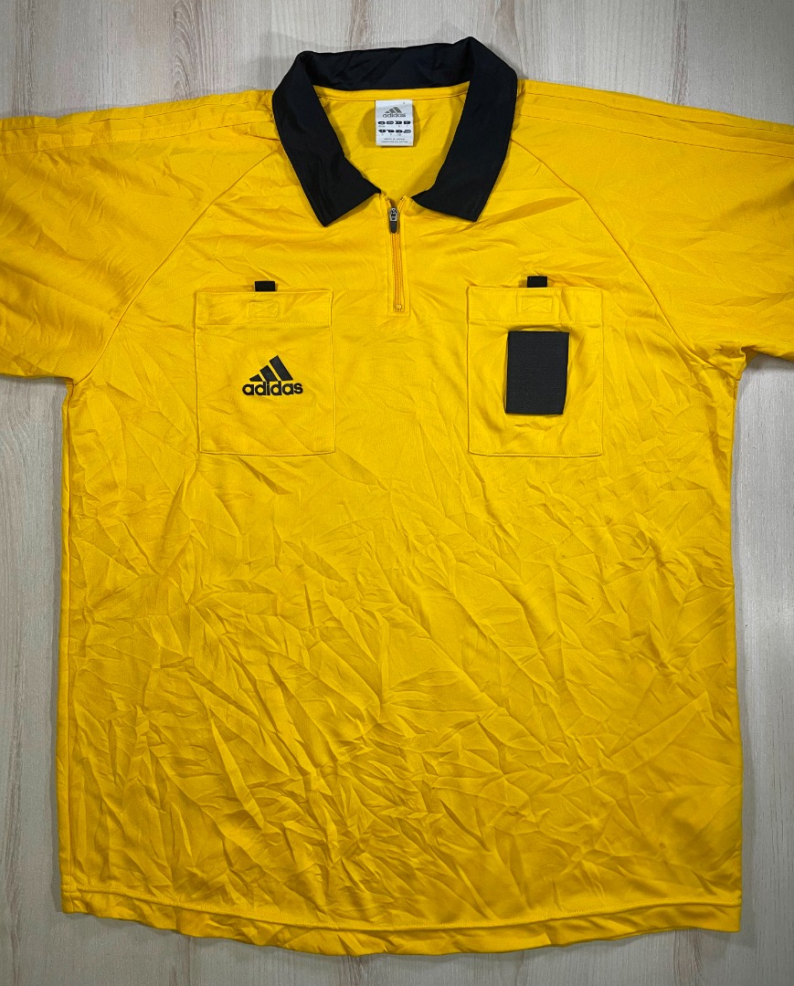 Adidas Referee Tee #CY Used, Men's Fashion, Tops & Sets, Tshirts & Polo ...