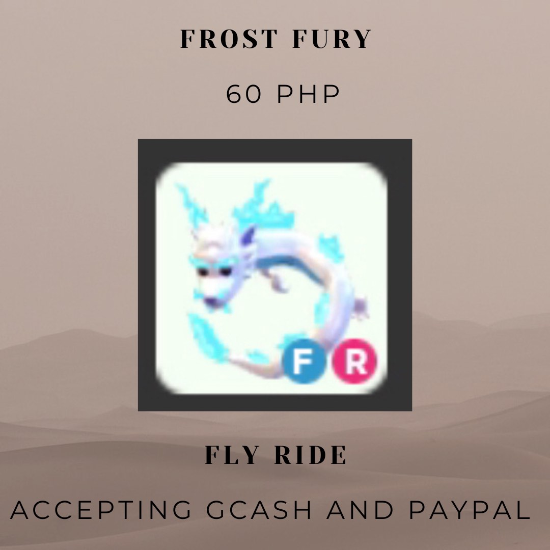 Adopt Me Pets | Frost Fury on Carousell