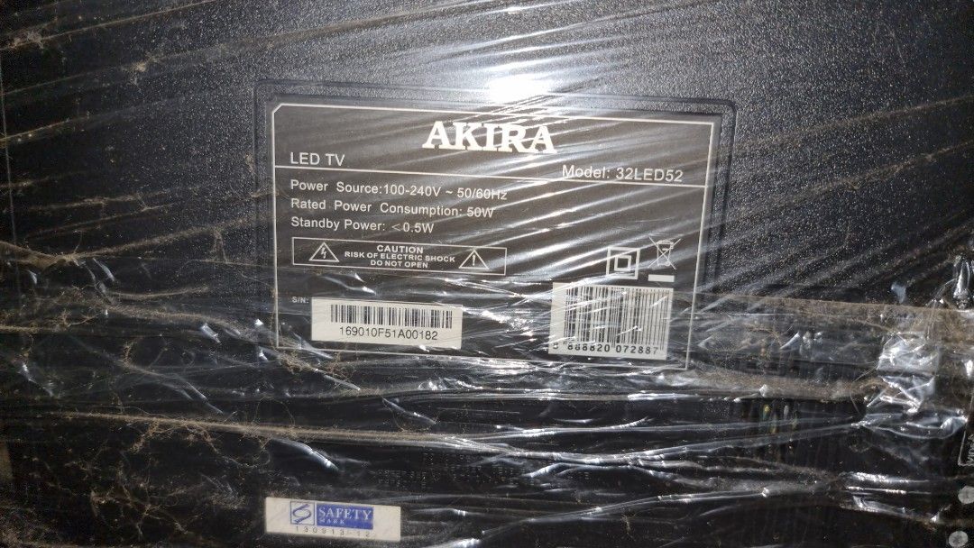 AKIRA LED TV 32", TV & Home Appliances, TV & Entertainment, TV on Carousell