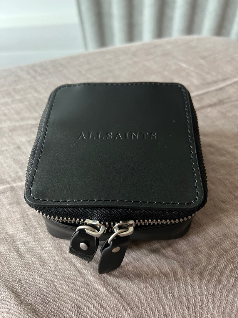 All Saints leather jewellery box, Women's Fashion, Jewelry & Organisers ...