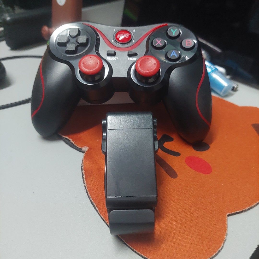 Android Bluetooth Game Controller And Phone Holder X3 Wireless Controller Video Gaming Video 3647