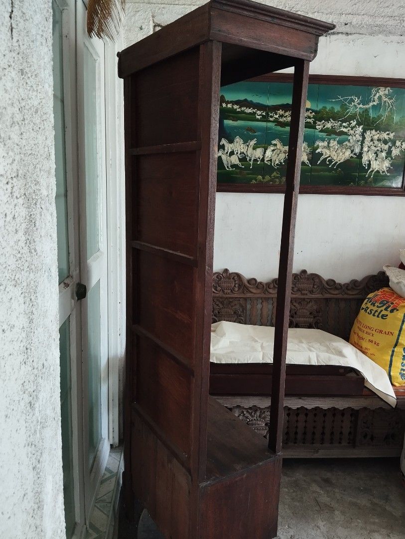 Antique Narra Almario Pillow Rack, Furniture & Home Living, Furniture ...