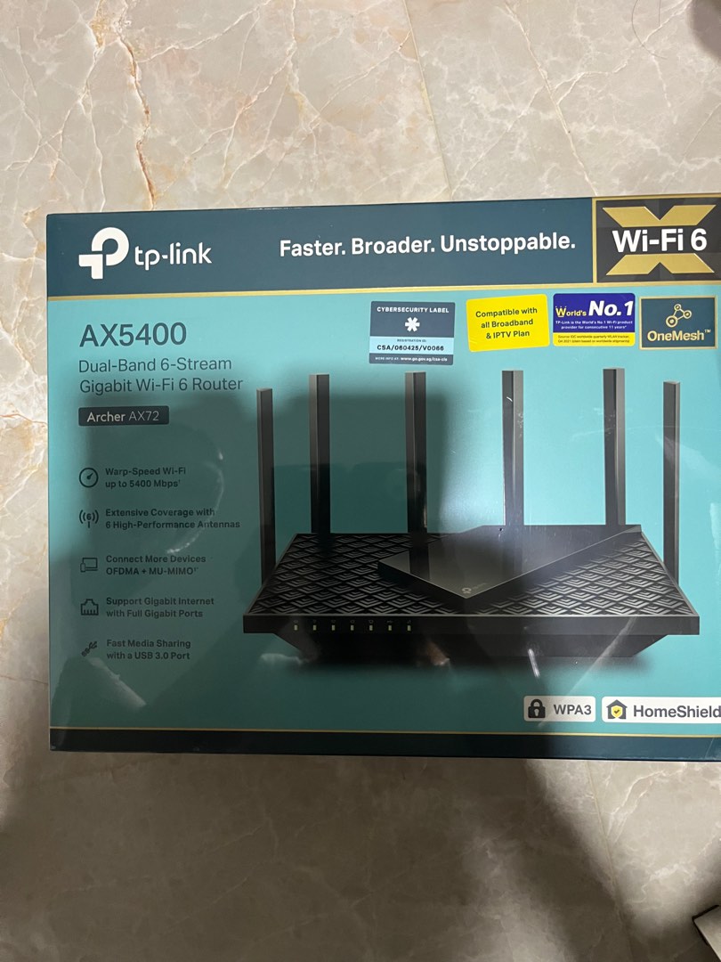 ARCHER AX72, Computers & Tech, Parts & Accessories, Networking on Carousell