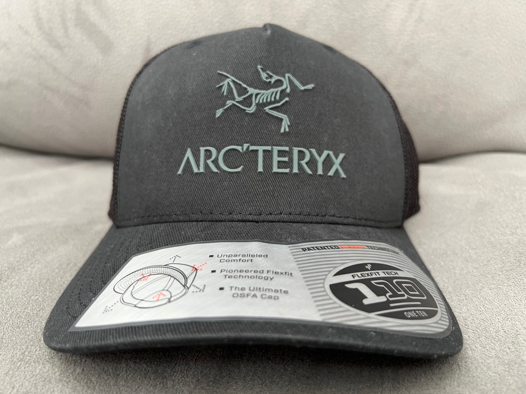 Arcteryx Logo Trucker Hat, Men's Fashion, Watches & Accessories, Caps ...