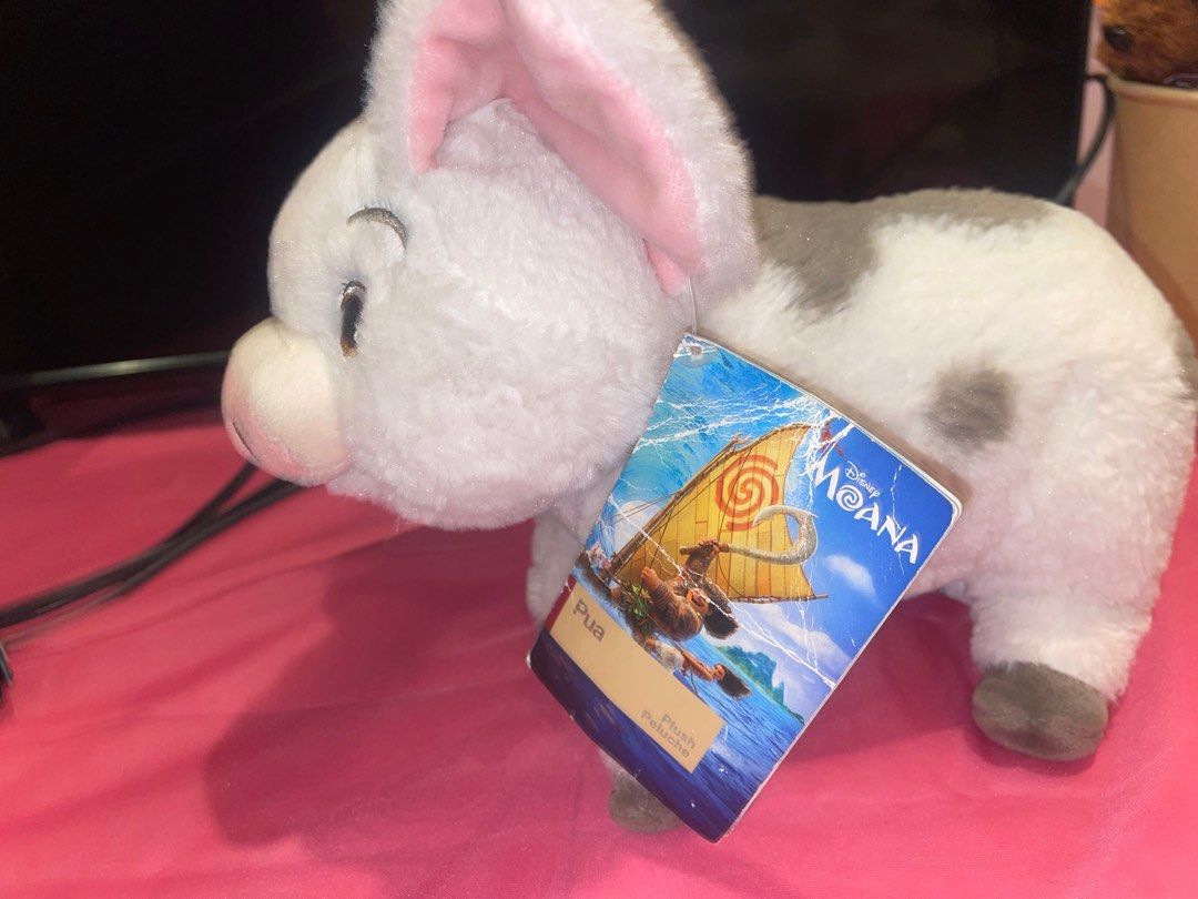 Authentic Disney World Pua from Moana Plushie Stuffed Plush Toy ...