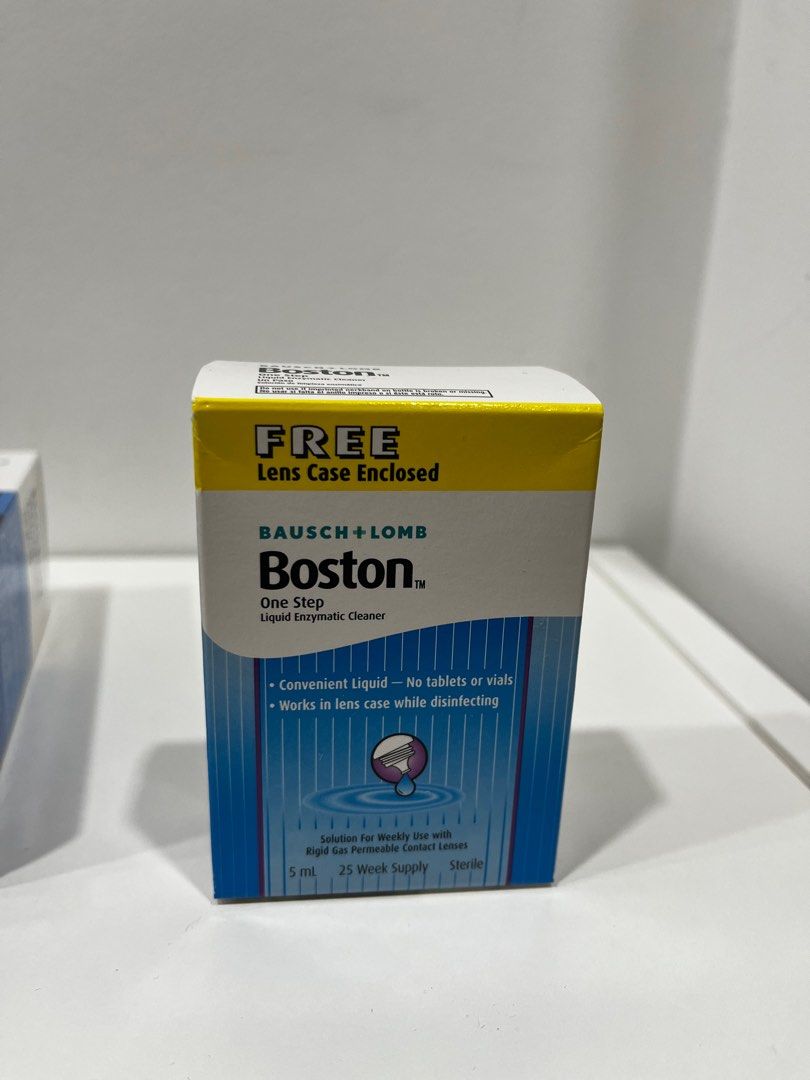 Bausch & Lomb Boston Rigid Permeable Lens Conditioning, Cleaner ...