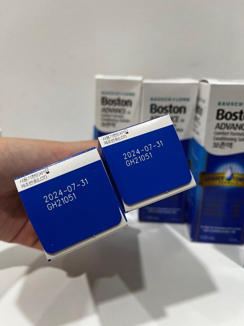 Bausch & Lomb Boston Rigid Permeable Lens Conditioning, Cleaner ...