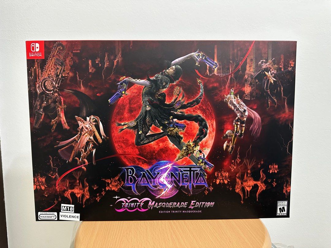 Bayonetta 3 Trinity Masquerade Edition Collector edition SG version ...