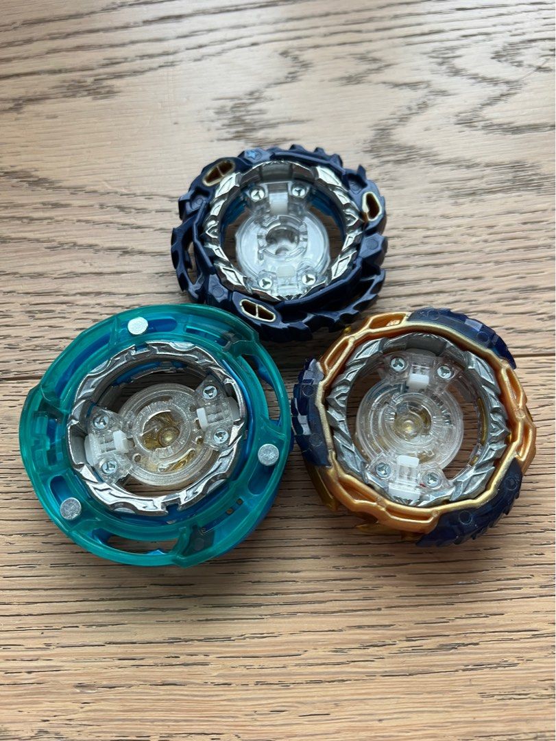 Beyblade Wind Perseus, Dynamite Dragon (With F Gear), Vanish Longinus ...