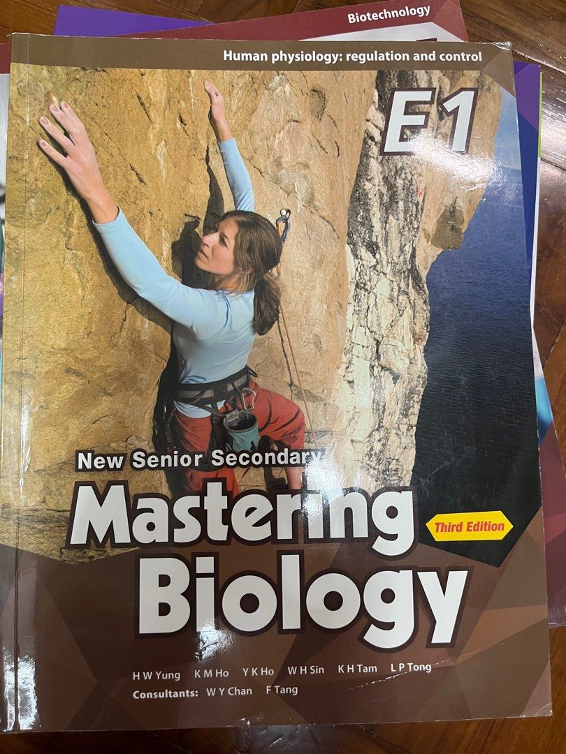 Bio Elective書 Mastering Biology E1, 興趣及遊戲, 書本 & 文具, 教科書 - Carousell