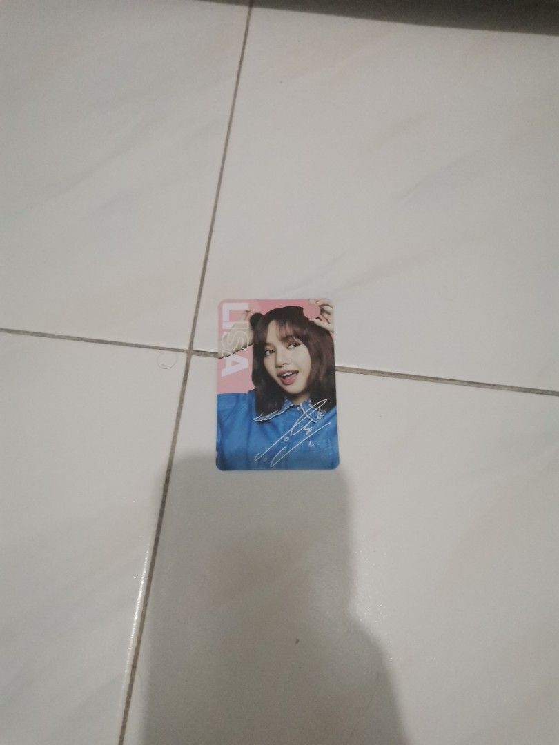 Blackpink oreo card lisa, Hobbies & Toys, Memorabilia & Collectibles, K-Wave on Carousell