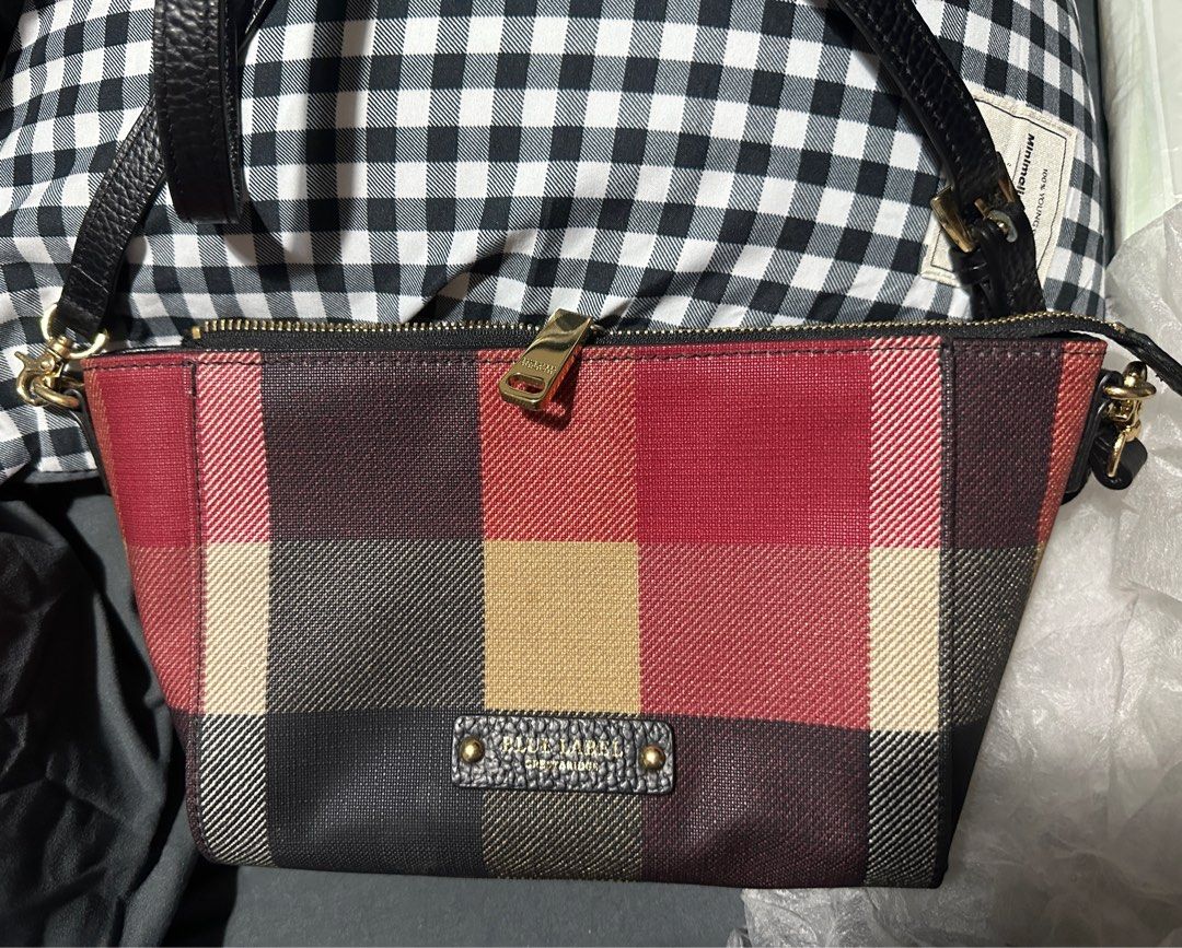 Blue Label Crestbridge Sling bag, Luxury, Bags & Wallets on Carousell