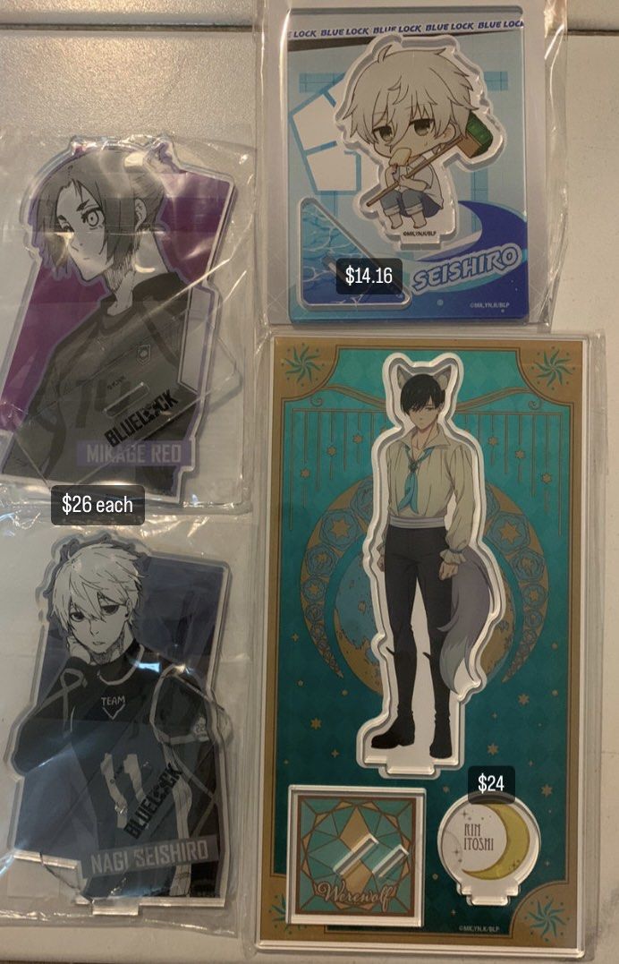Blue Lock Merch, Hobbies & Toys, Memorabilia & Collectibles, Fan ...