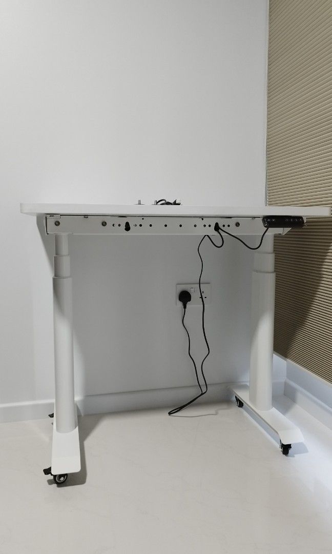 BN Dual Motor Electric Raising Desk - RARE FIND!, Furniture & Home ...