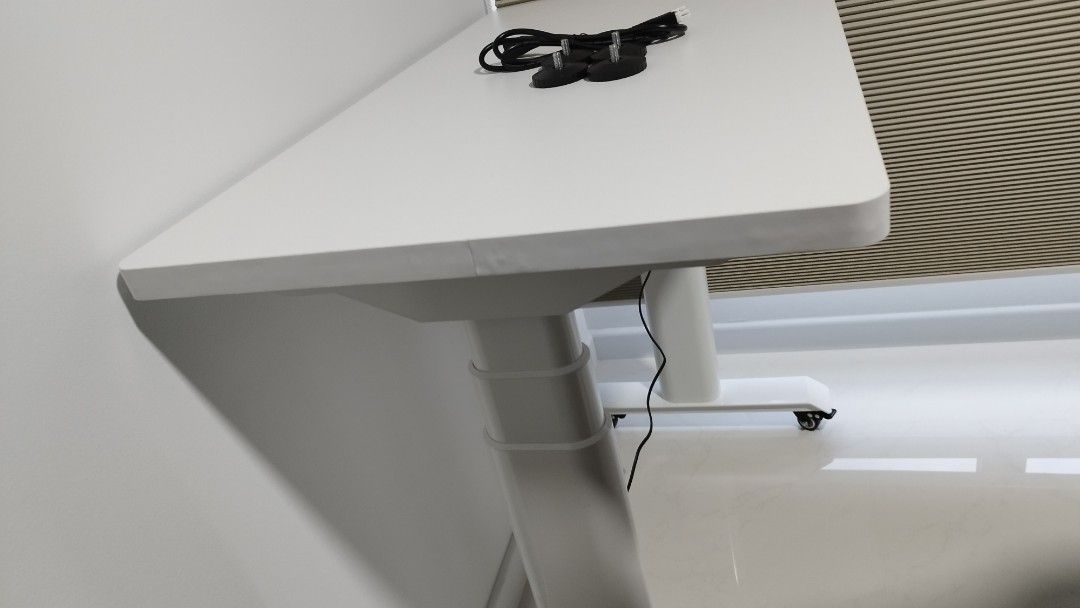 BN Dual Motor Electric Raising Desk - RARE FIND!, Furniture & Home ...