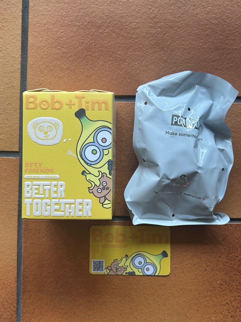 Bob + Tim Best Friends (Confirmed Design), Hobbies & Toys, Toys & Games ...