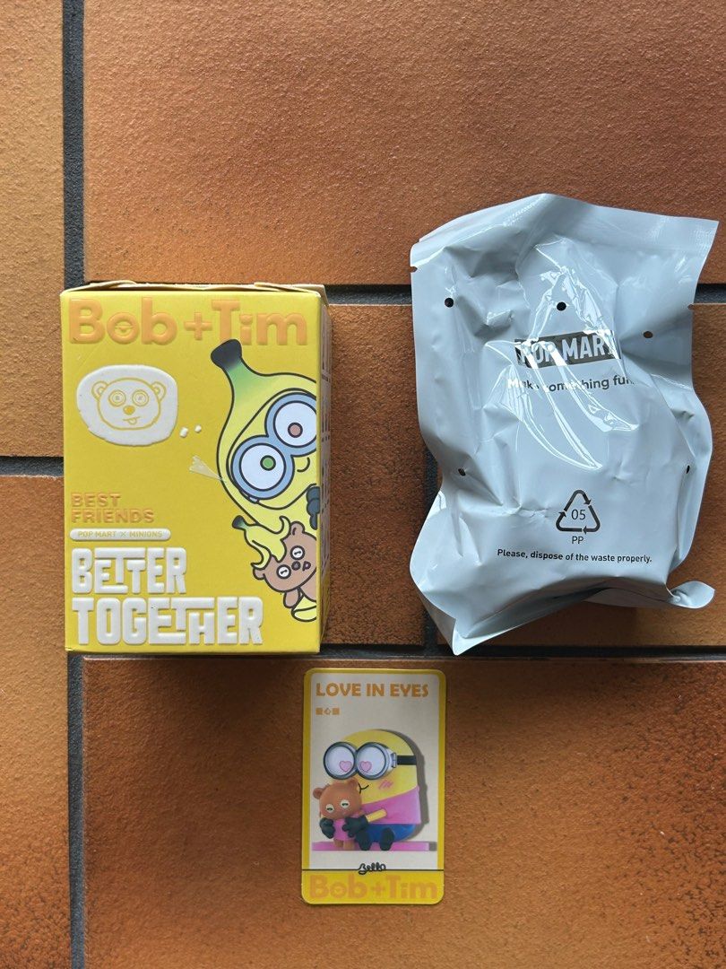 Bob + Tim Best Friends (Confirmed Design), Hobbies & Toys, Toys & Games ...
