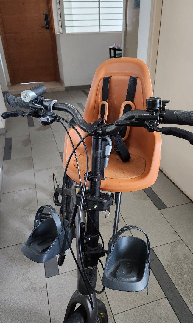 Bobike One Mini Front Child Seat, Sports Equipment, Bicycles & Parts, Parts & Accessories on ...