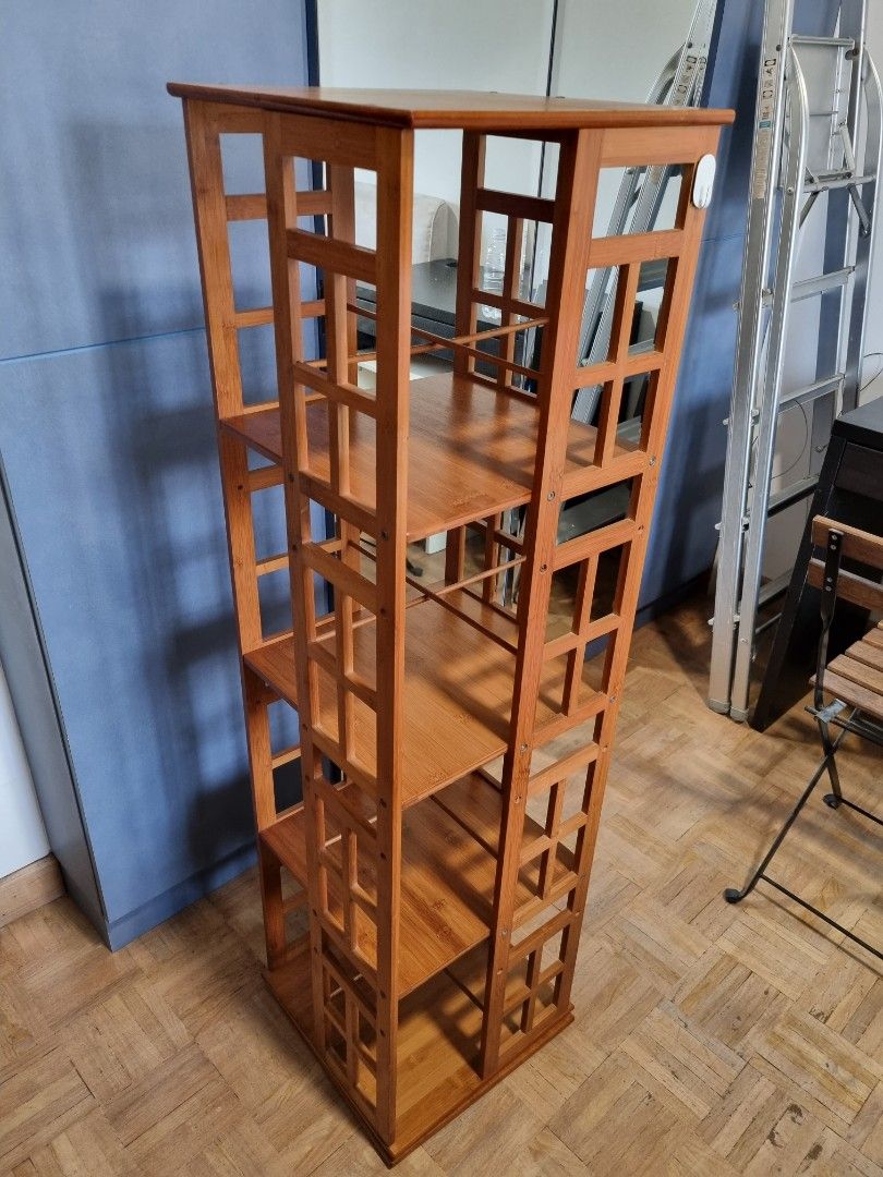 Book Shelf (Revolving shelf), Furniture & Home Living, Furniture ...