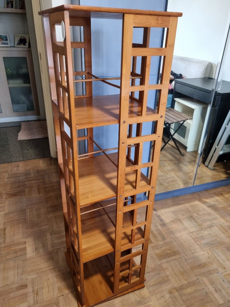 Book Shelf (Revolving shelf), Furniture & Home Living, Furniture ...