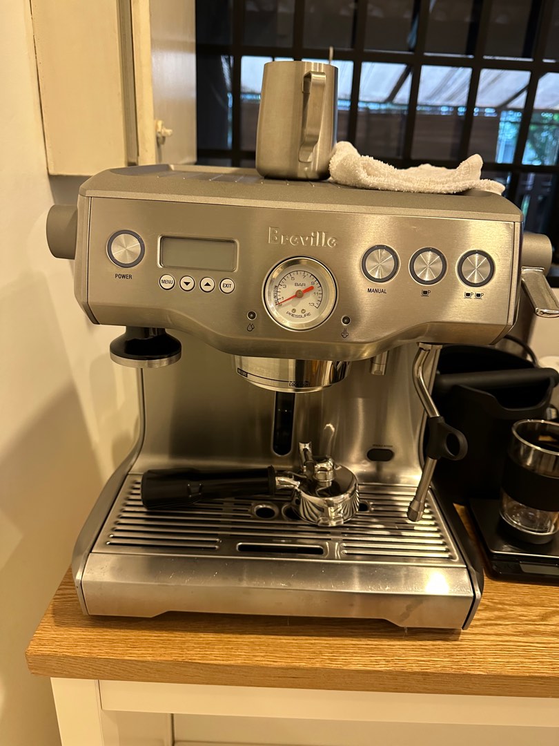 Breville BES920 dual boiler espresso machine, TV & Home Appliances, Kitchen Appliances, Coffee ...