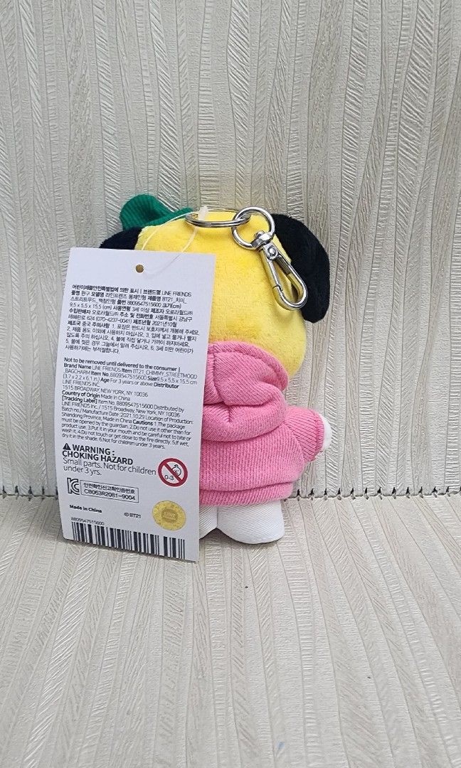 BT21 Chimmy Street Mood keyring / keychain, Hobbies & Toys, Memorabilia & Collectibles, K-Wave ...