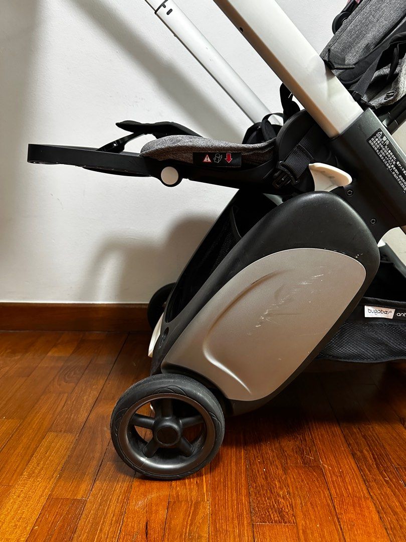 Bugaboo Ant with extended footrest and stroller organiser, Babies ...