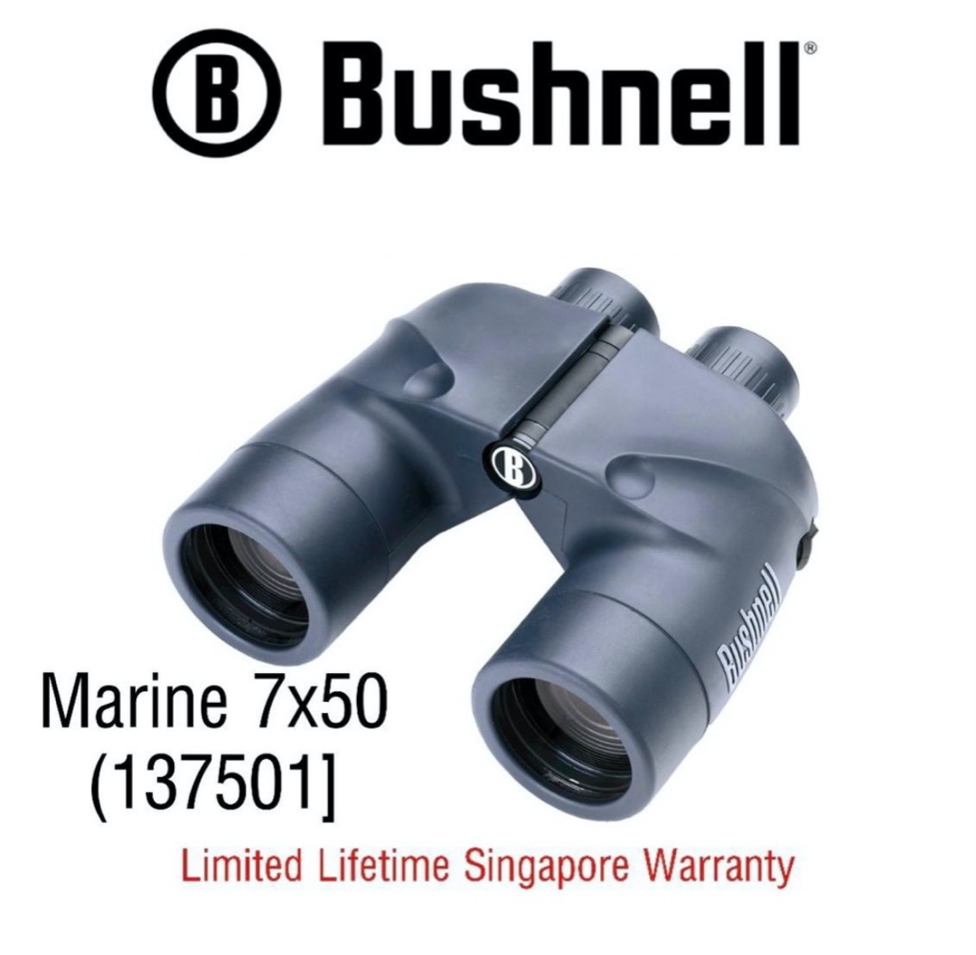 Bushnell Binoculars Marine without Compass 7x50 (137501) - Limited ...