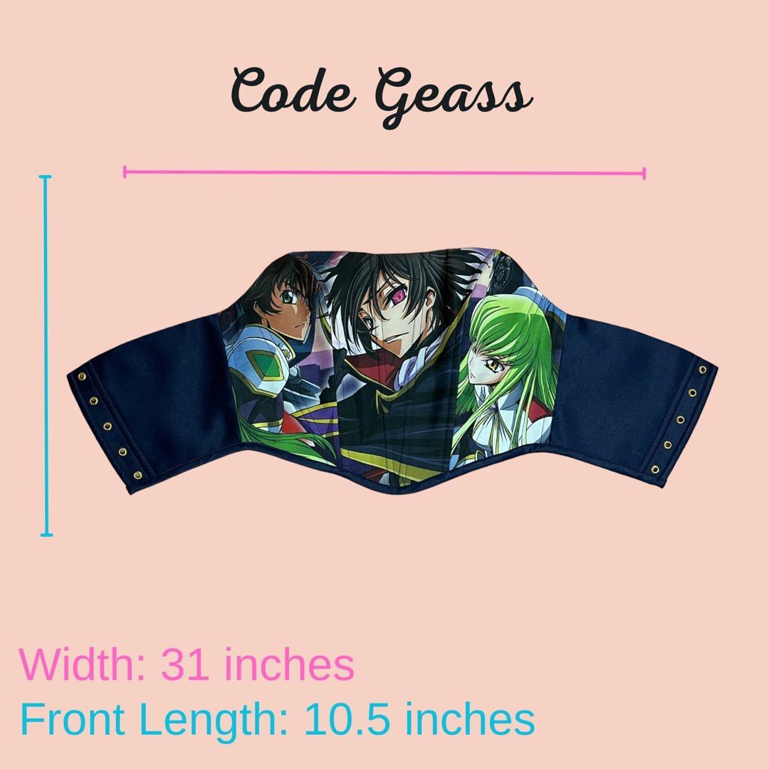 By: Hiraya Corset Top (Code Geass) on Carousell