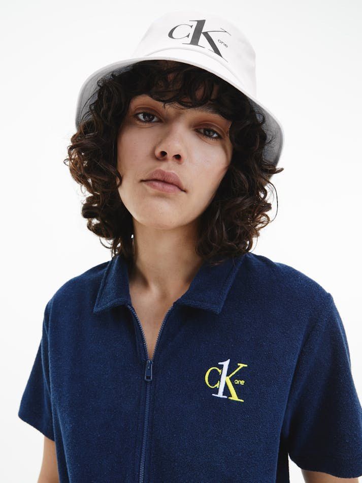 Calvin Klein Ck One Bucket Hat, Women's Fashion, Watches & Accessories ...
