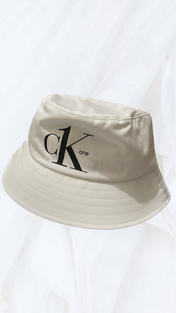 Calvin Klein Ck One Bucket Hat, Women's Fashion, Watches & Accessories ...