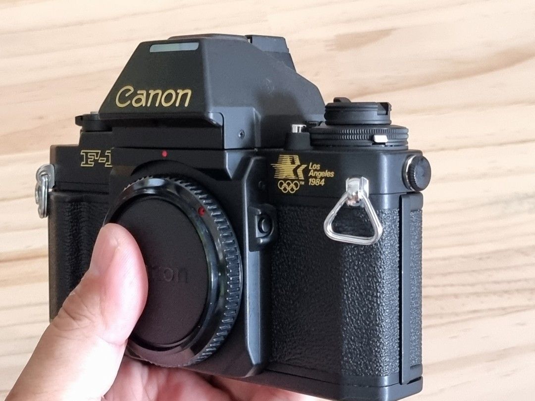 Canon F1 New 1984 Los Angeles Olympic Limted Edition SLR Camera ...
