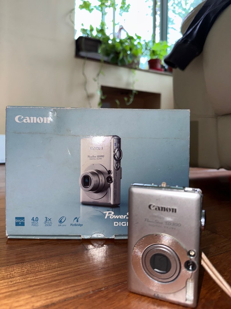 Canon PowerShot SD300 for sale (without battery), Photography, Cameras ...