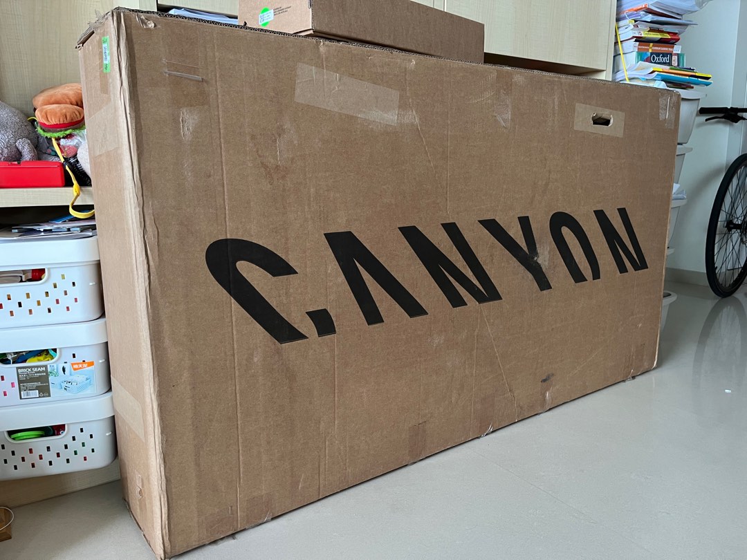 Canyon Bike Guard (Cardboard Box for Roadlite CF 8), Sports Equipment ...