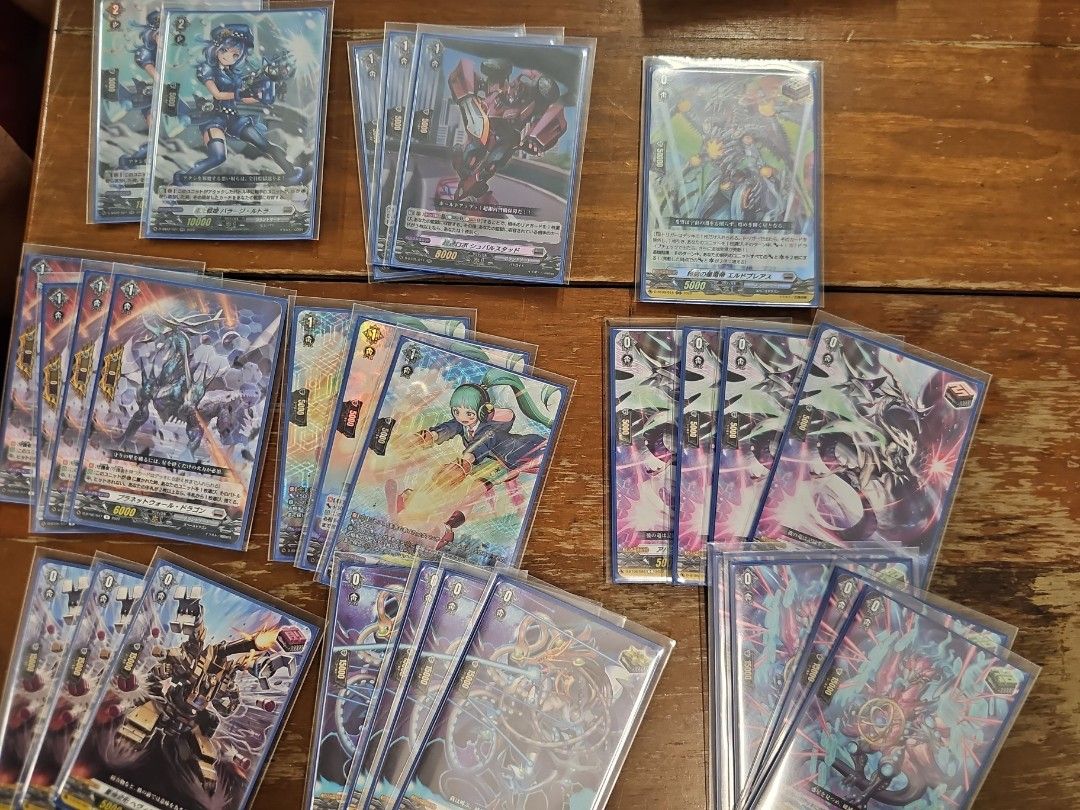 Cardfight Vanguard Seraph Purelight deck, Hobbies & Toys, Toys & Games ...