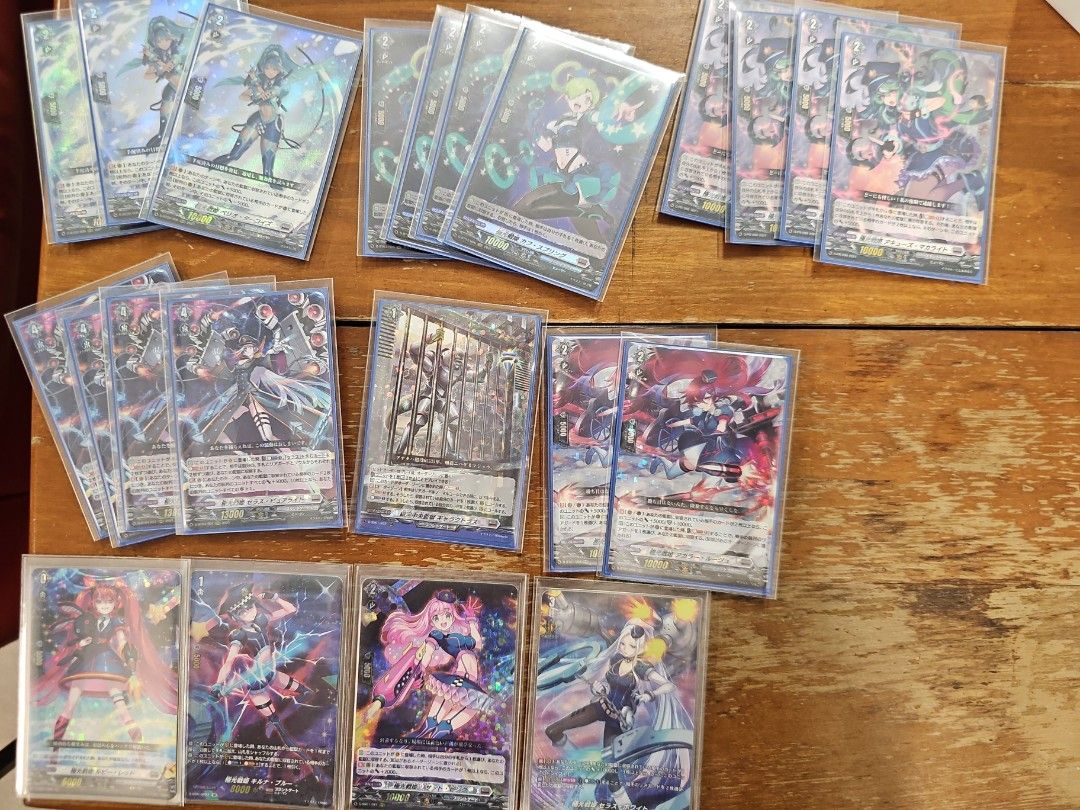 Cardfight Vanguard Seraph Purelight deck, Hobbies & Toys, Toys & Games ...