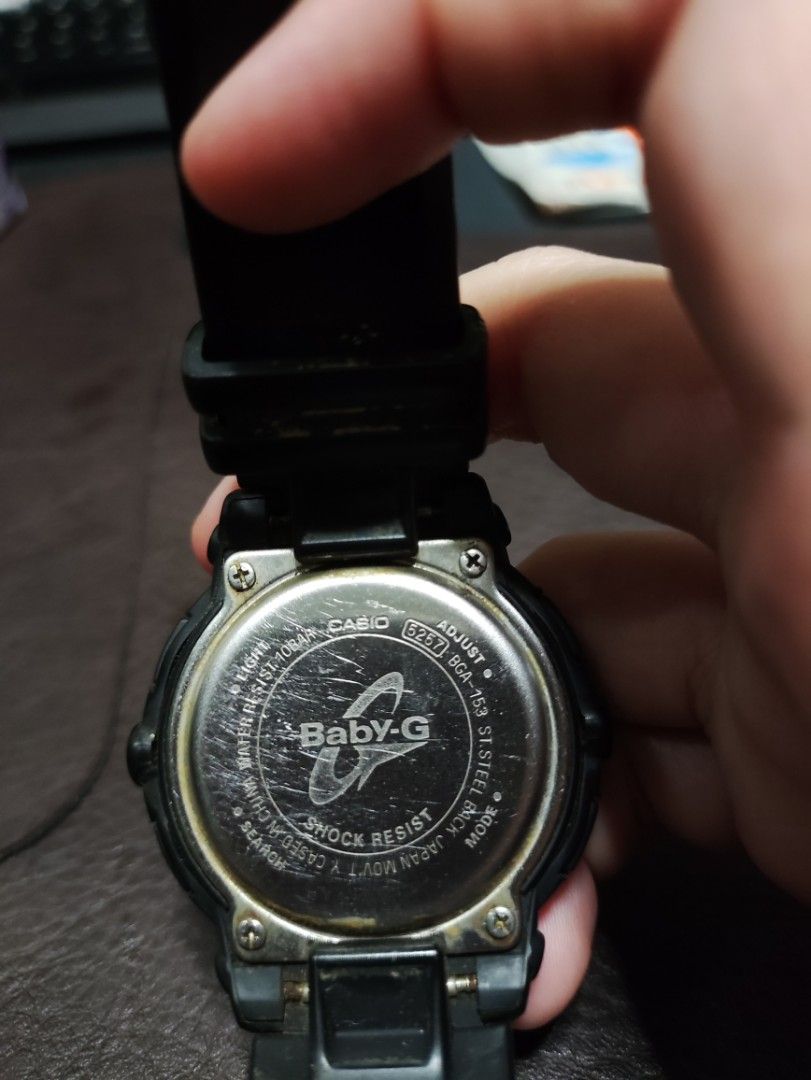 Casio Baby G watch black 5257, Women's Fashion, Watches & Accessories ...