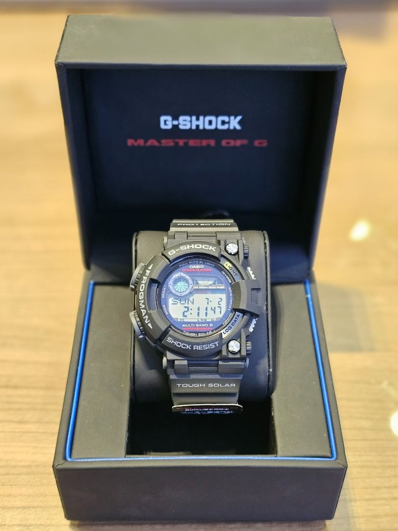 Casio G Shock Frogman Gwf 1000 1jf Multi Band 6 Genuine Japan Set