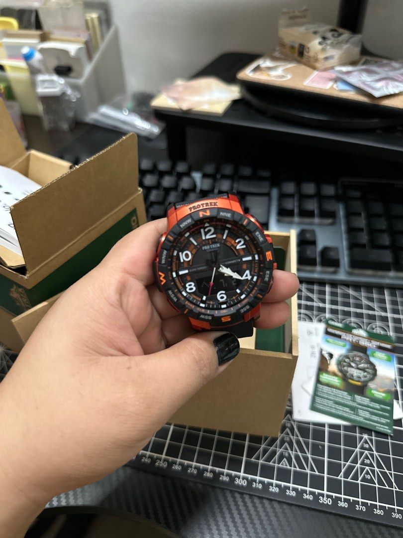 Casio Protrek PRT-B50, Men's Fashion, Watches & Accessories, Watches on ...