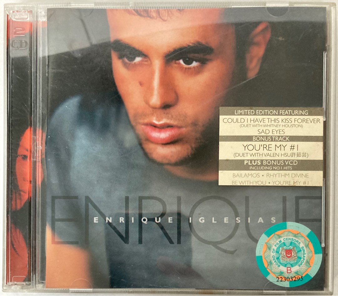 CD - Enrique Iglesias, Hobbies & Toys, Music & Media, CDs & DVDs on Carousell