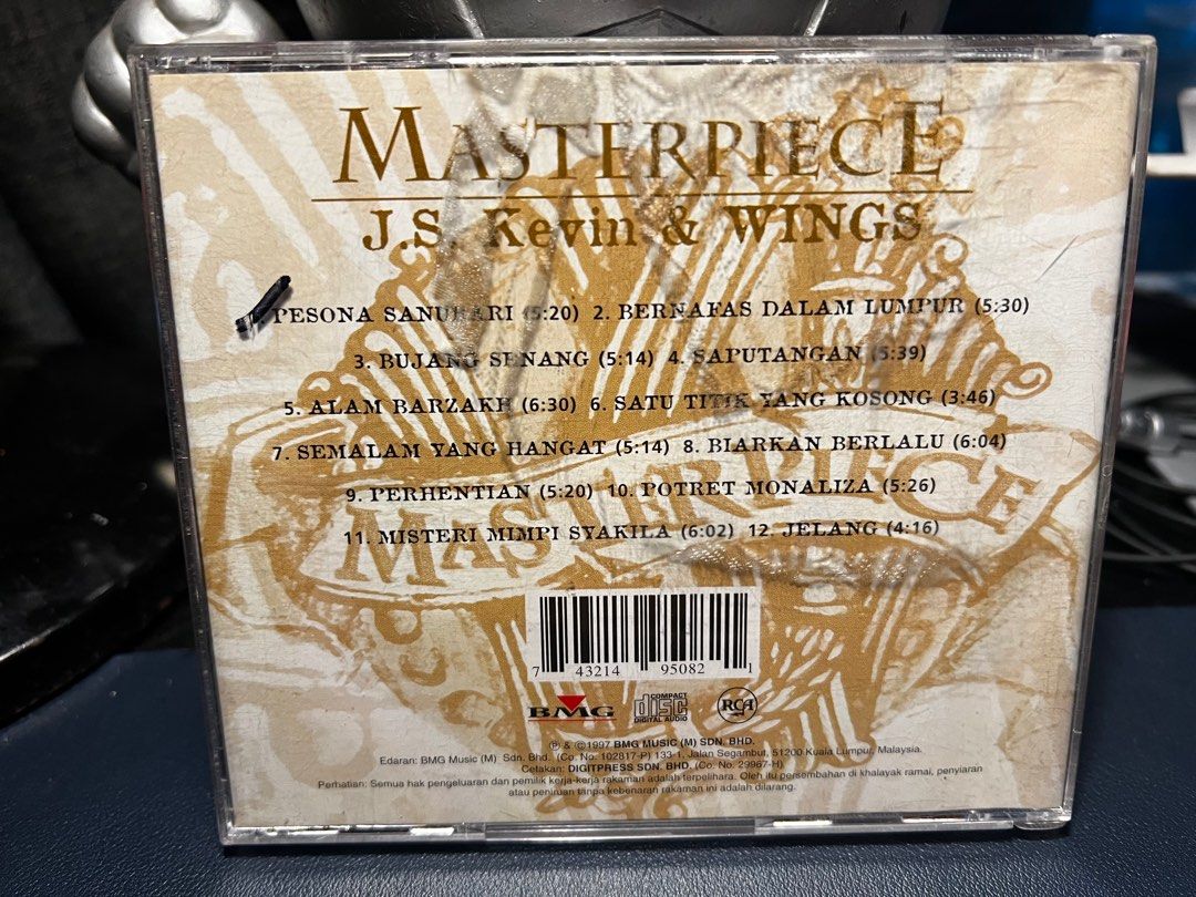 CD MASTERPIECE JS KEVIN, Hobbies & Toys, Music & Media, CDs & DVDs on ...