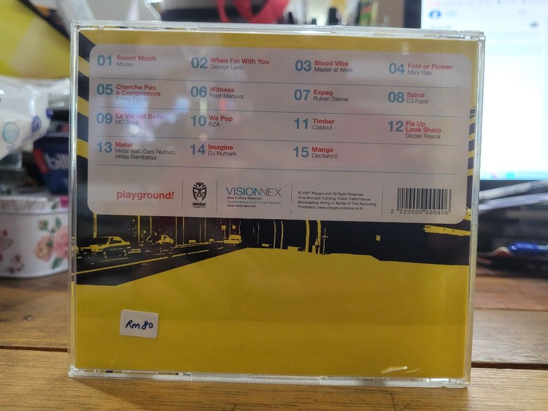 (CD) playground! 002 MANGA, Hobbies & Toys, Music & Media, CDs & DVDs on Carousell