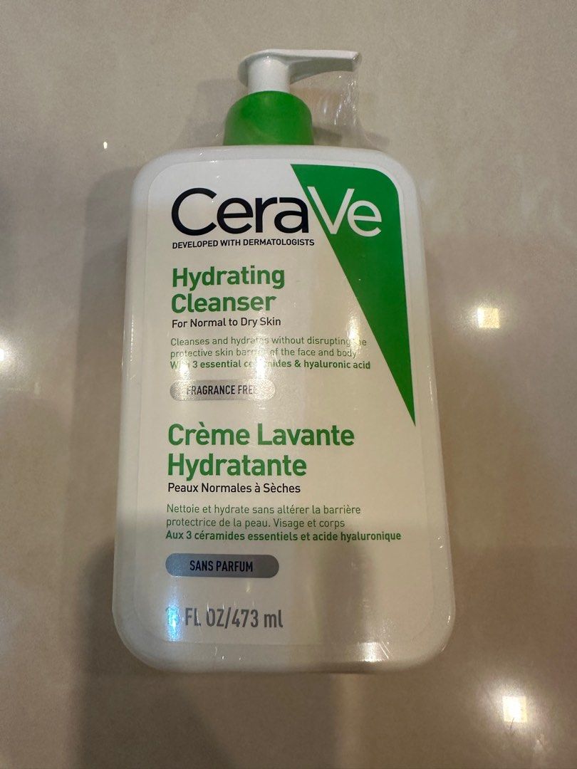 CeraVe Hydrating Cleanser, Beauty & Personal Care, Face, Face Care on Carousell
