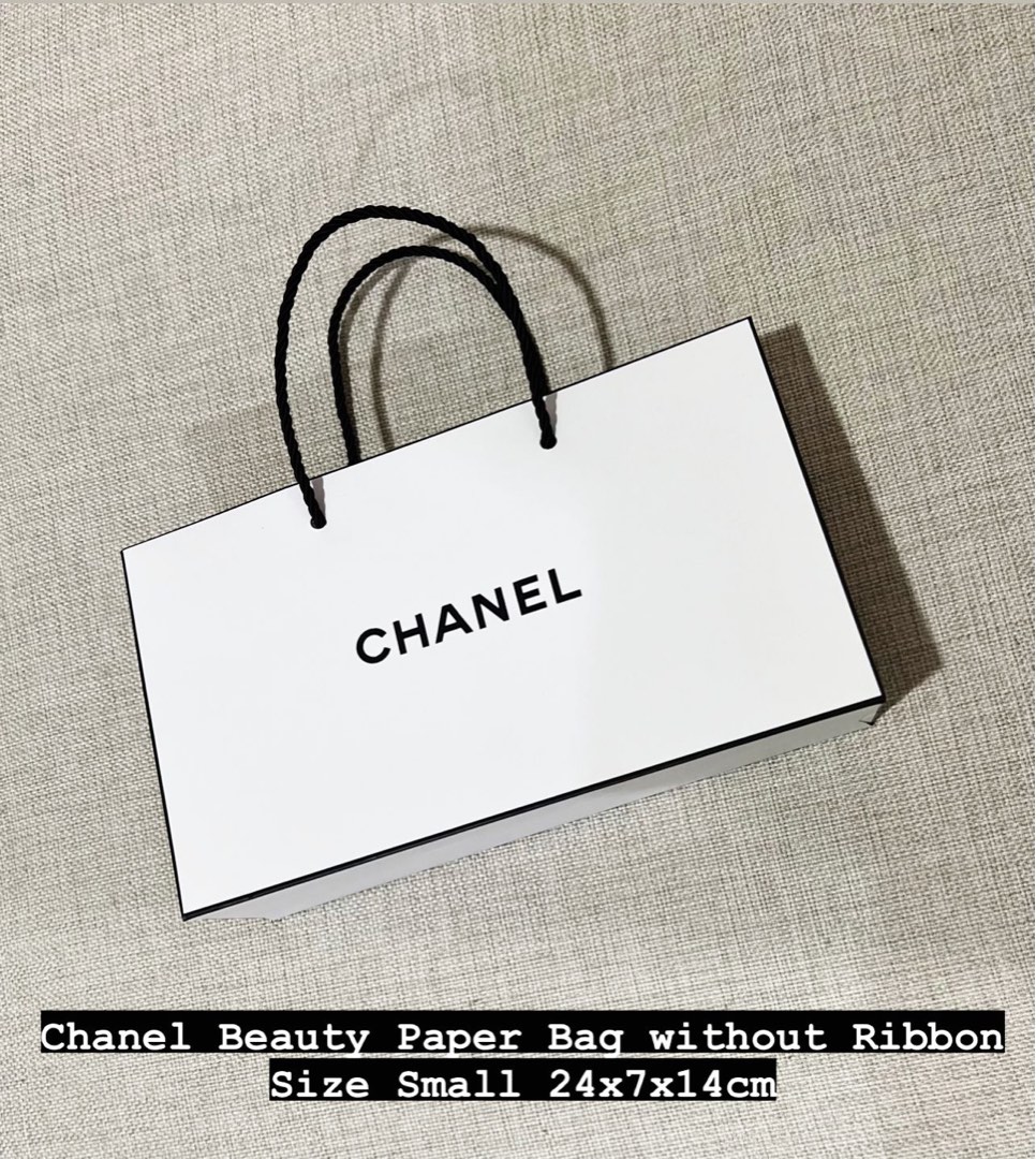 Chanel Beauty Paper Bag without Ribbon (cocok for gift wrap) Size Small ...