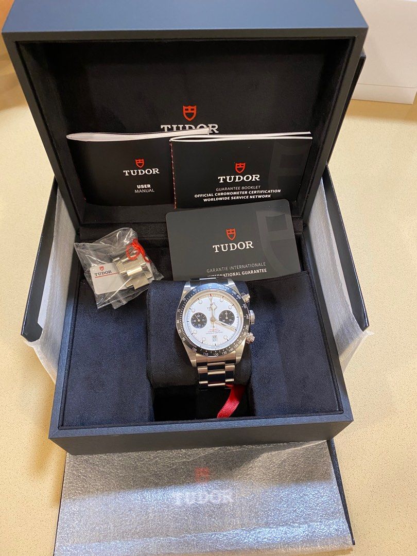 Cheapest Tudor black bay Chrono 79360N, Luxury, Watches on Carousell
