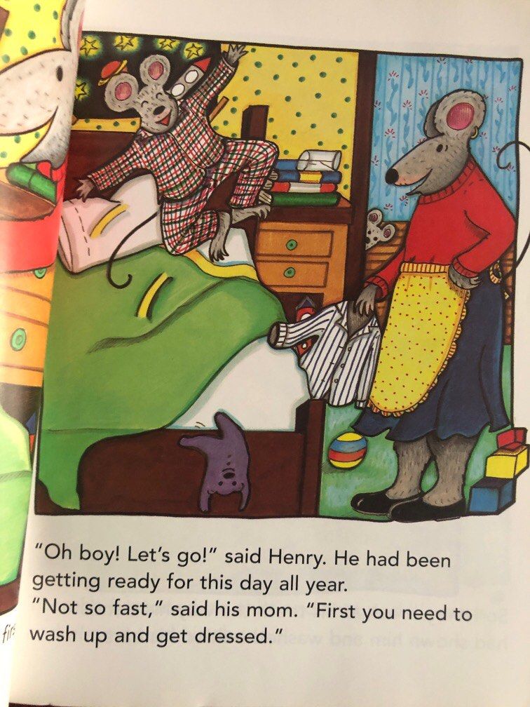 Children book Look Out kindergarten here I come, Hobbies & Toys, Books ...