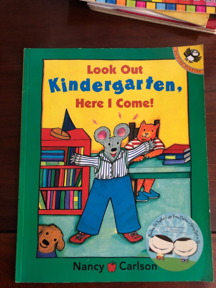 Children book Look Out kindergarten here I come, Hobbies & Toys, Books ...