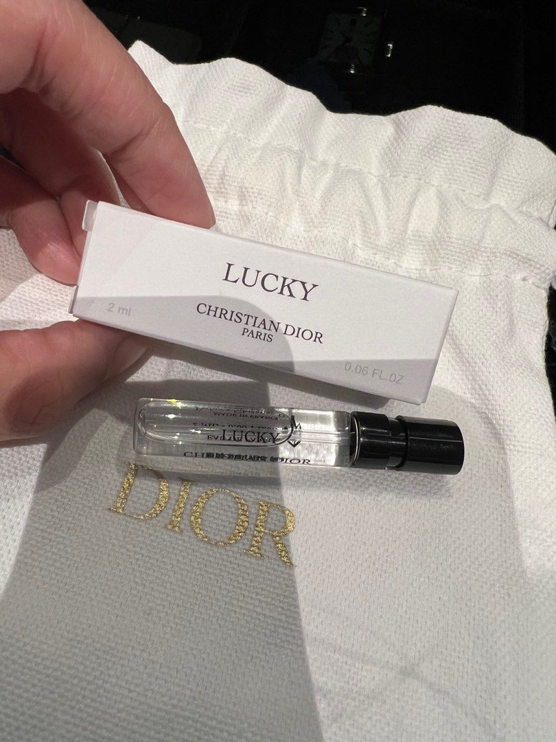 Christian Dior LUCKY 2ml EDP, Beauty & Personal Care, Fragrance ...