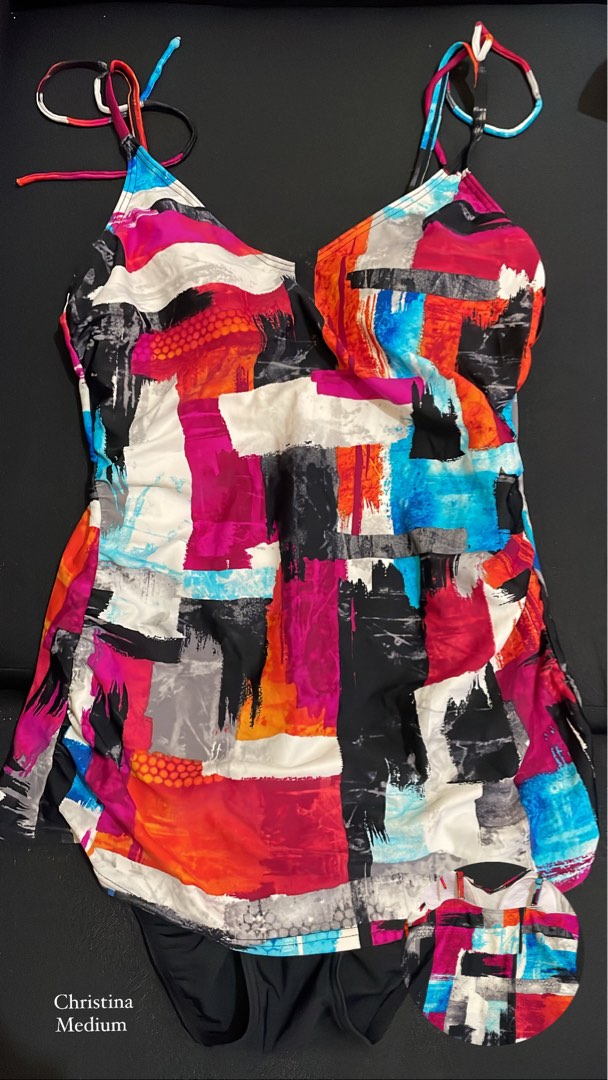 Christina One Piece Swimsuit, Women's Fashion, Swimwear, Bikinis ...